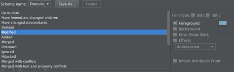 Java IntelliJ How To Highlight Modified Files That Are Under Version Control Stack Overflow