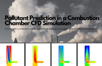 Pollutant Prediction In A Combustion Chamber ANSYS Fluent CFD Simulation Training MR CFD