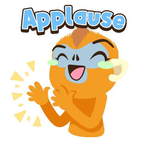Applause Animated Ape