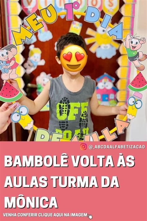 Plaquinhas Volta As Aulas Para Imprimir BambolÊ Volta Às Aulas Turma