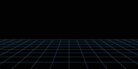 Simple Landscape Wireframe Perspective Background 20562205 Vector Art
