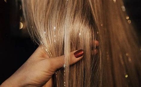 Glitter Hair Las Extensiones De Brillo Que Todas Quieren Usar Fama