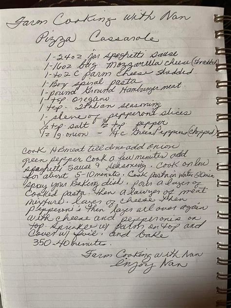 Pin By Peggy Armagost Barauskas On Farm Cooking With Nan Pizza