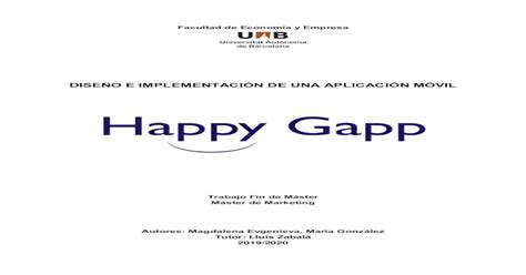 Pdf DiseÑo E ImplementaciÓn De Una AplicaciÓn MÓvil · 2020 6 15