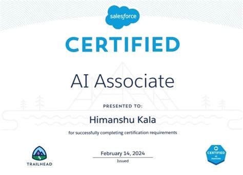 Himanshu Kala On Linkedin Salesforce Certificationcomplete