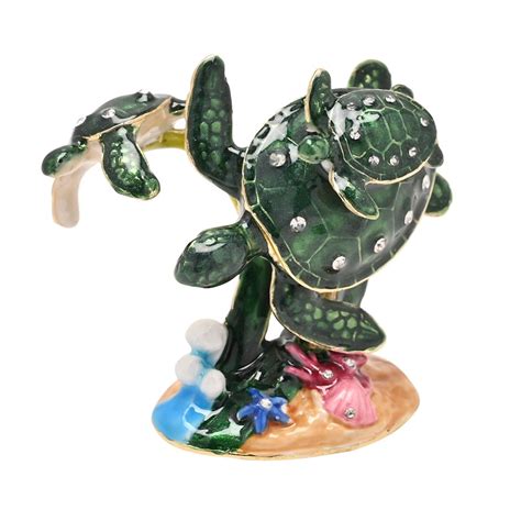 Treasured Trinket Turtle Trinket Box P12196 F Hinds Jewellers