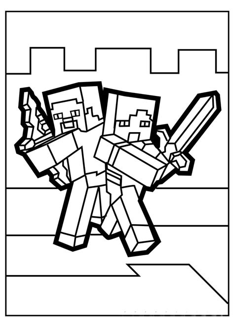 Desenhos De Minecraft Para Colorir Imprimir E Pintar Colorirme
