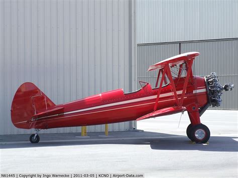 Aircraft N61445 (1941 Boeing B75 C/N 75-1335) Photo by Ingo Warnecke ...
