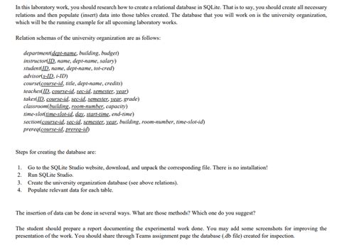 Solved In This Laboratory Work You Should Research How To Chegg Com