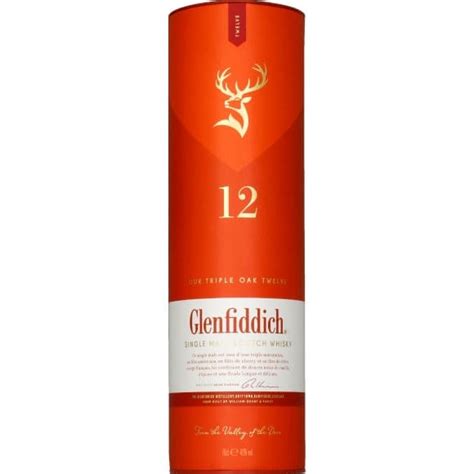 Glenfiddich 70cl Glenfiddich Triple Oak 12 Ans Sous étui 40 Monoprixfr