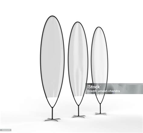 빈 흰색 플렉스 광고 총알 플래그 3d 렌더링 그림입니다 3차원 형태에 대한 스톡 사진 및 기타 이미지 3차원 형태