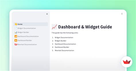 Dashboards And Widget