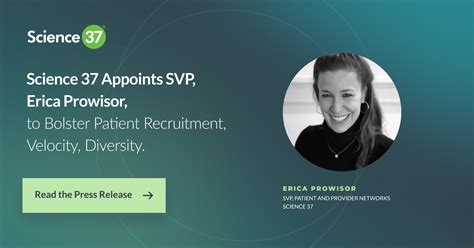 Science 37 Appoints SVP Erica Prowisor To Bolster Patient Recruitment