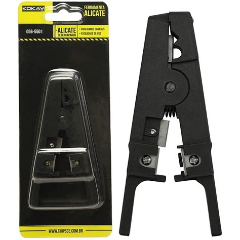 Alicate 2 Em 1 Desencapador E Corte Cabos E Fios 056 5501 Kokay Leroy Merlin