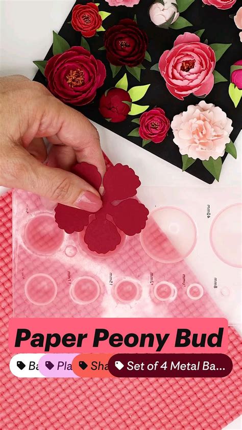 Paper Camellia Rose Template Tutorial Artofit