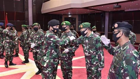 Daftar Lengkap Mutasi 129 Pati TNI AD AL Dan AU Mayjen TNI Herman