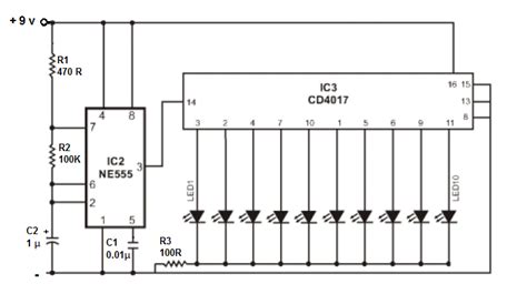10 Stage Led Sequencer Digital Lab