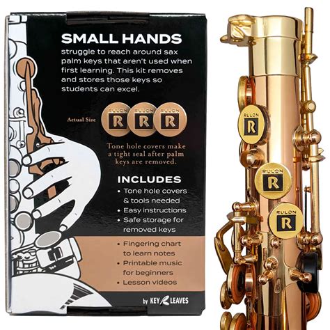 key leaves alto saxophone palm keys removal kit