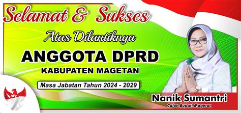 Nanik Sumantri Ucapkan Selamat Atas Pelantikan Anggota Dprd Magetan