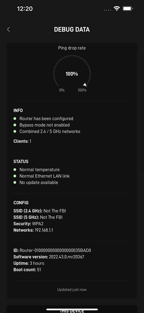 Starlink Down For Almost 24 Hours No Help From Starlink Support Ill Include The Debug Data