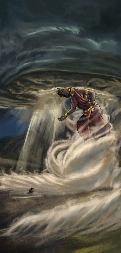 Oya By Yinyanglonnie On Deviantart Em 2024 Orixá Iemanjá Umbanda