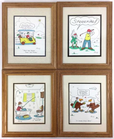 Lot 4 Champe Signed Comic Illustrations