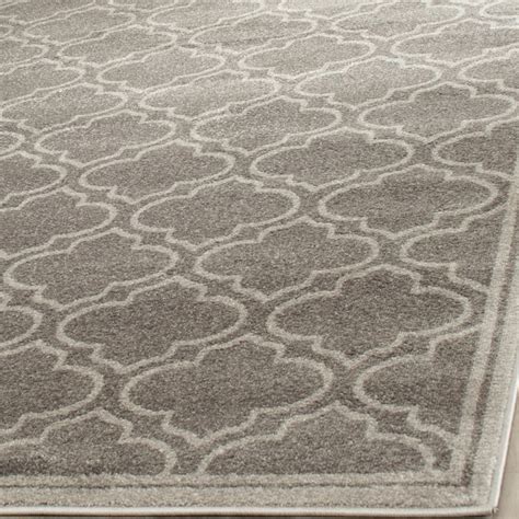 Safavieh Amherst Moroccan 9 X 12 Ft Graylight Gray Indooroutdoor