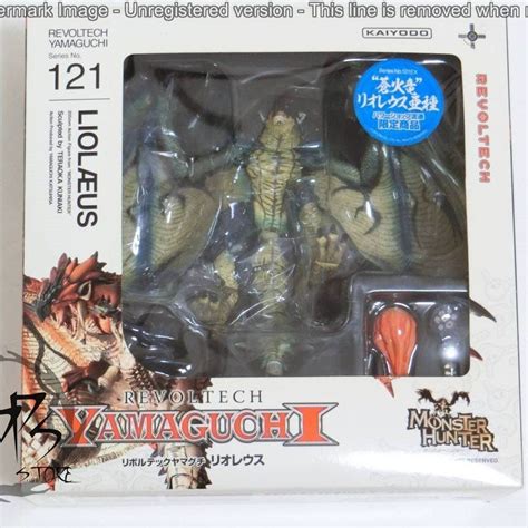 日版 海洋堂 山口式 可動 121 Ex 魔物獵人 亞種 蒼火龍 Monster Hunter Rise 興趣及遊戲 玩具 And 遊戲類