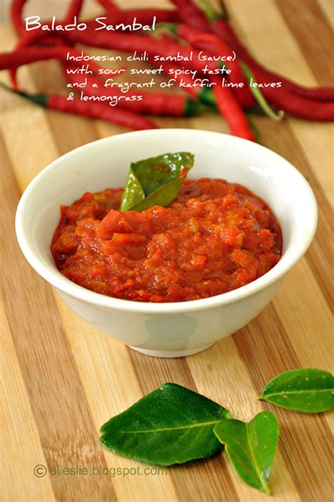 Balado Sambal Indonesian Chili Sambal Sauce Foodwhirl