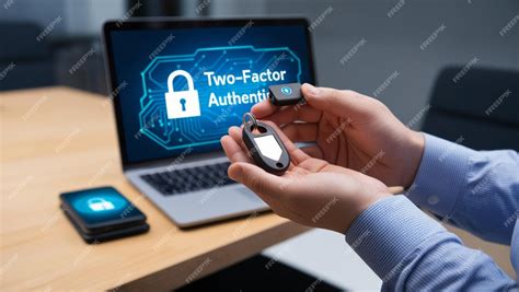 Cybersecurity Professional Holding Hardware Security Token For