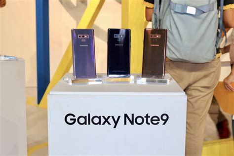 Samsung Galaxy Note9 上市售價 30900 起 Cjay Tech