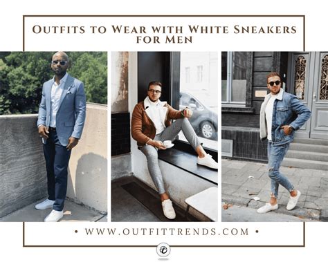 40 Cool White Sneakers Outfits For Men