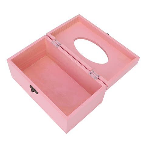 Estuche De Bombeo De Papel Caja De Pauelos Faciales De Madera De Pino
