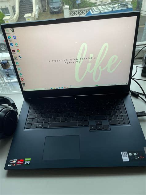 Here she is :) Lenovo Legion 5 RTX 3070 : r/GamingLaptops