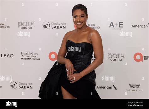 Tiffany Haddish Arrives At The 32nd Annual Elton John Aids Foundation