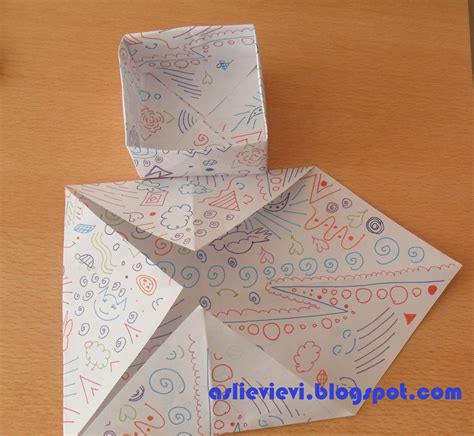 AsliEviEvi origami kutu yapımı