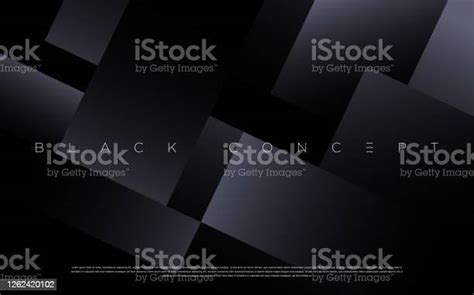 럭셔리 다크 기하학적 요소와 미니멀 한 블랙 프리미엄 추상 적 배경 가리기에 대한 스톡 벡터 아트 및 기타 이미지 가리기