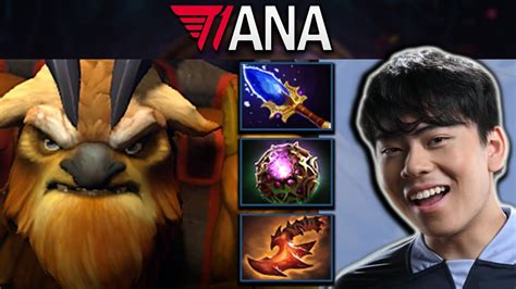 Earthshaker Dota 2 Gameplay T1 Ana With 24 Kills And Octarine TI12