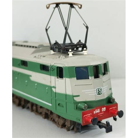 Rivarossi 1443 Locomotiva Elettrica FS E 646 019 Scala H0 TRENINO