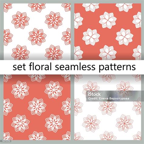 최신 유행 배너 디자인에 대 한 꽃 패턴 꽃 패턴을 설정합니다 아름 다운 꽃 배경 막입니다 살고 있는 산호 꽃 패턴 어떤 목적을 위해 좋은 디자인을 설정 합니다 2019년에