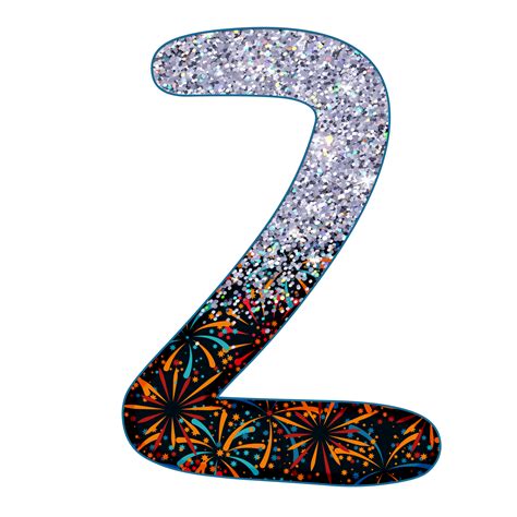 Half Silver Glitter Alphabet 16691955 Png