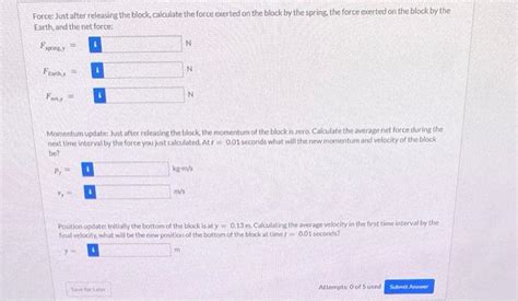 Solved Use The Exact Values You Enter To Make Later Chegg Com