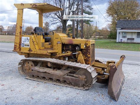 Cat D3b Track Dozer 6 Way Blade Diesel With