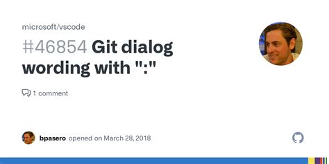 Git Dialog Wording With · Issue 46854 · Microsoftvscode · Github