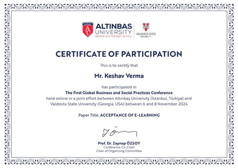 Conference Elearning Research Researcher Academic Keshav Verma