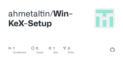 Github Ahmetaltin Win Kex Setup