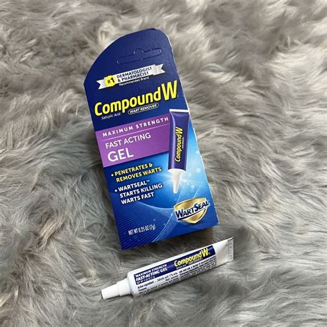 Compound W Wart Remover Salicylic Acid Fast Acting Gel And Liquid Maximum