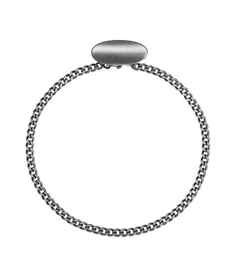 Algot Slipskedja Gunmetal Arock Trendiga Herrsmycken Nordic Spectra