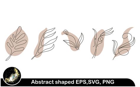 Abstract Shaped Elements Graphic By Wind Of Hope Creative Fabrica