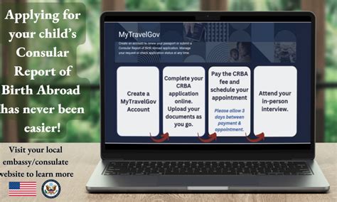Crba Consular Report Of Birth Abroad Us Embassy In Switzerland